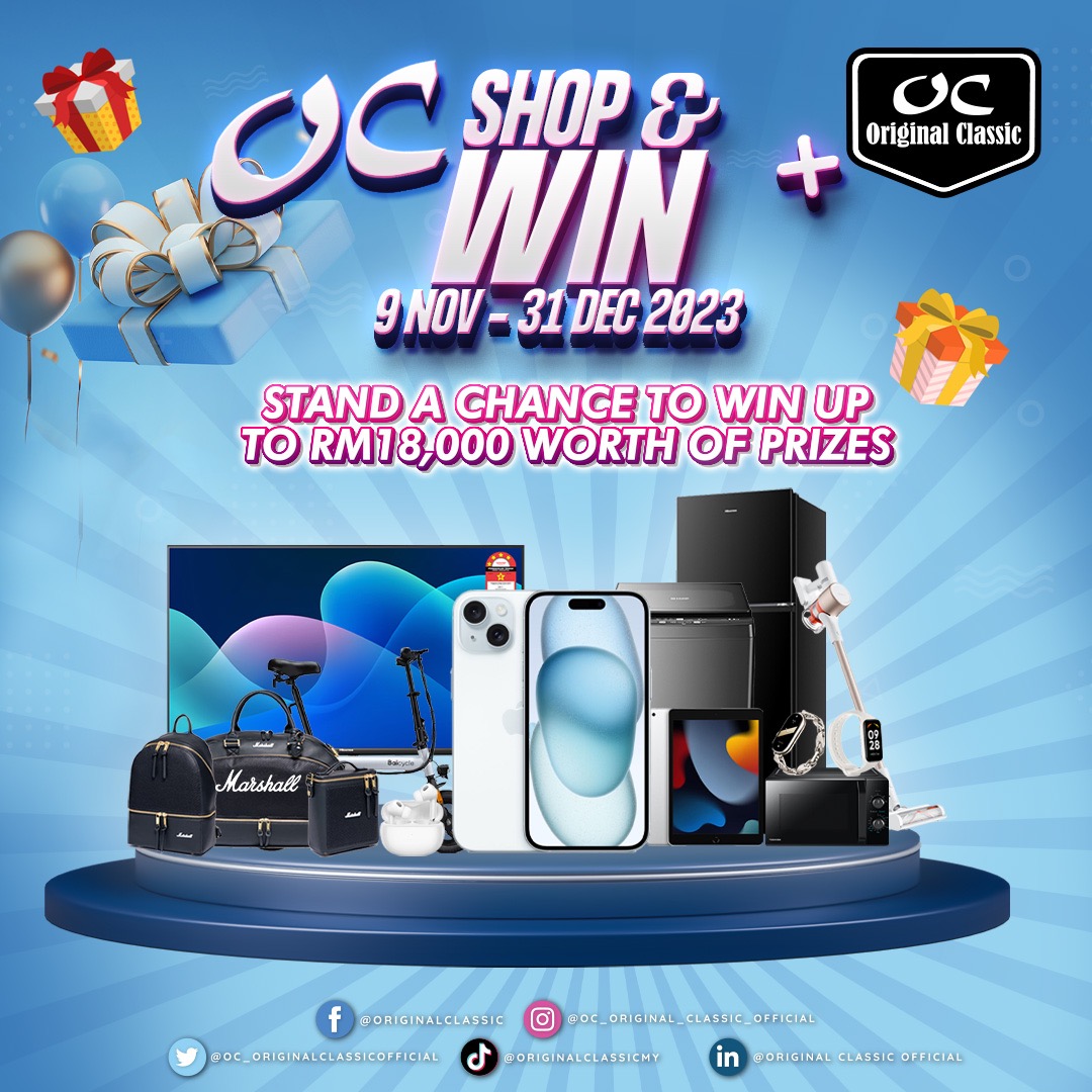 Original Classic: Shop And Win | Main Place Mall