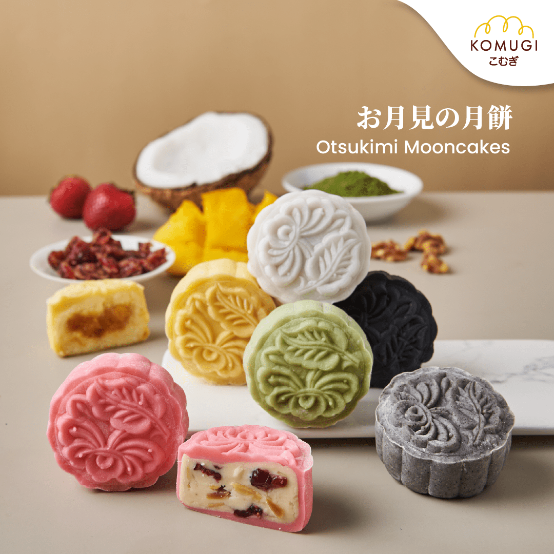 Komugi: Otsukimi Snow Skin Mooncakes | Main Place Mall