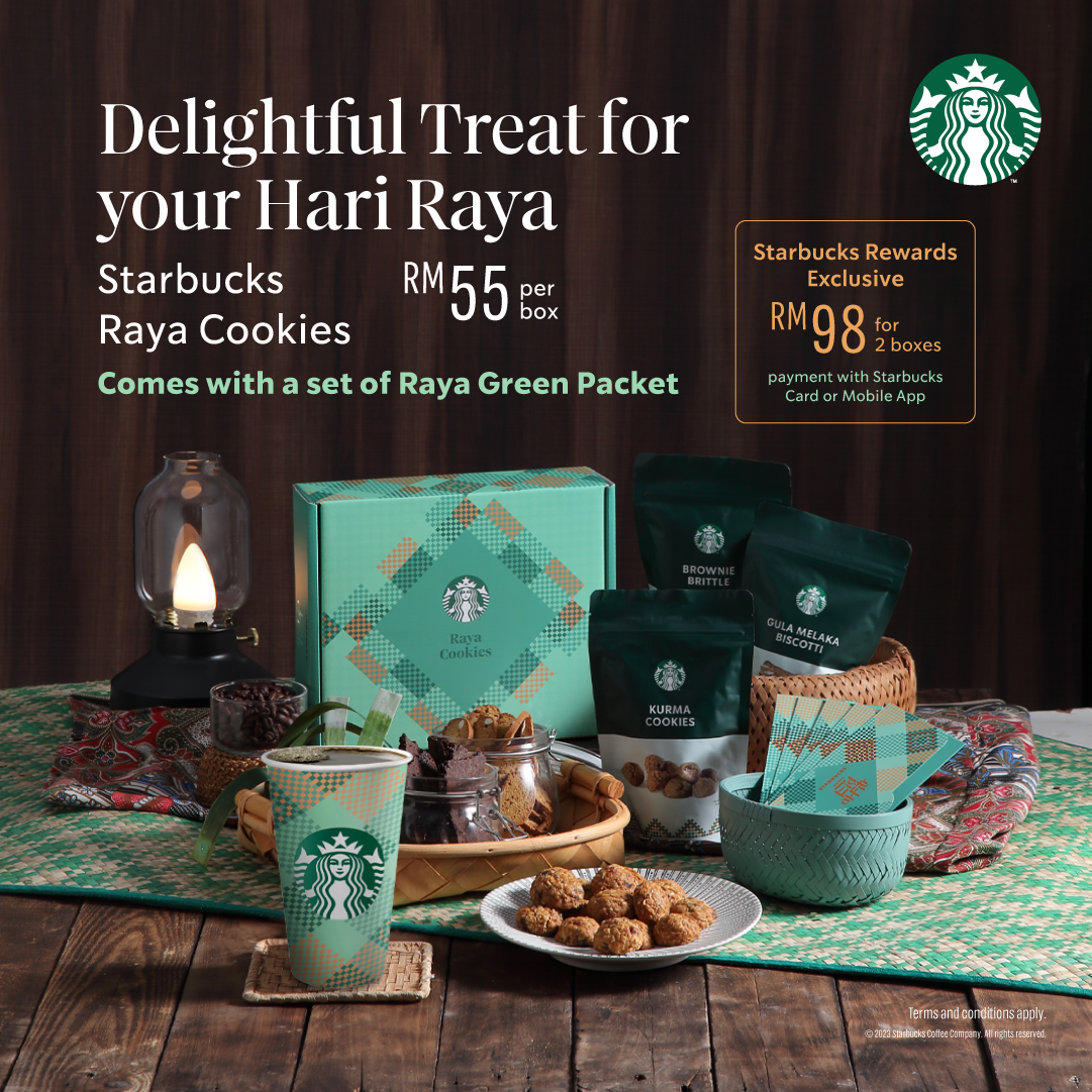 Starbucks: Raya Cookies | Main Place Mall